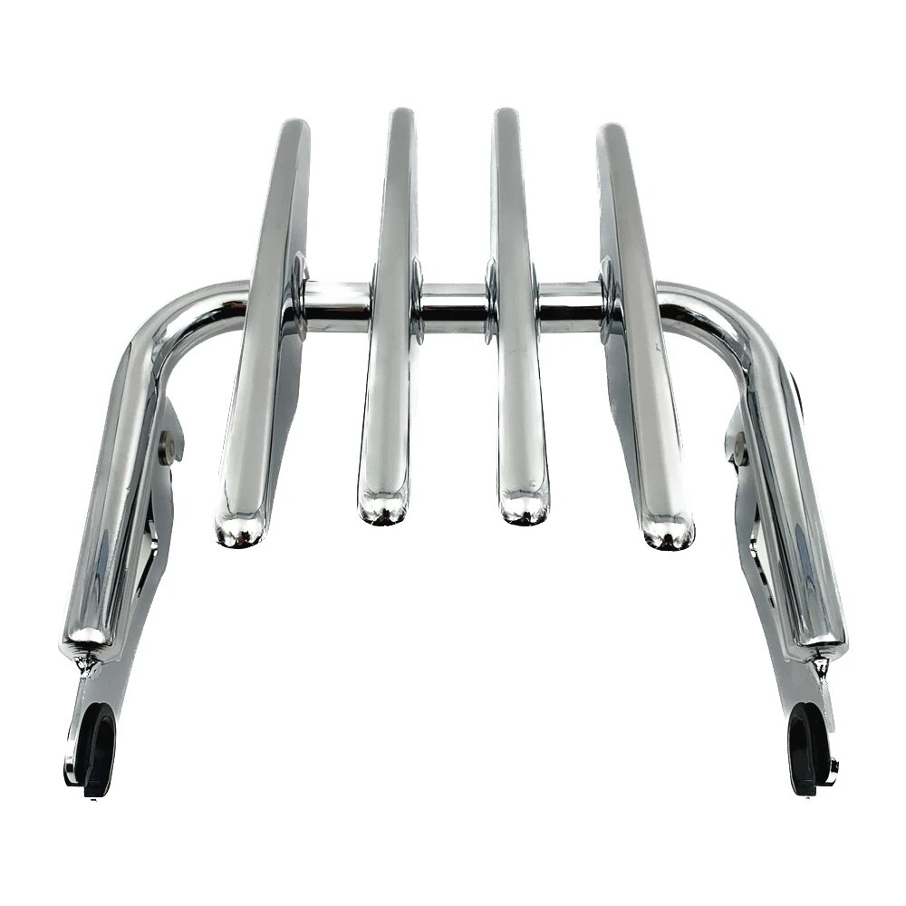 Для Harley Touring Road King Road Glide Street скользящий Electra Glide Ultra 2009-2023 съемный стелс багажная стойка Chrome