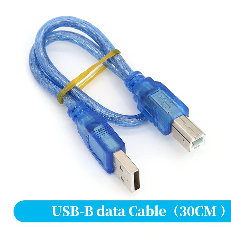 USB-B кабель данных 30CM, Model Number: 1 Pcs