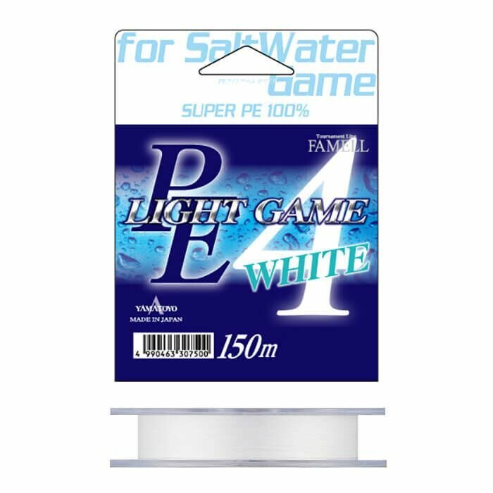 Шнур Yamatoyo PE Light Game 150м #0.3