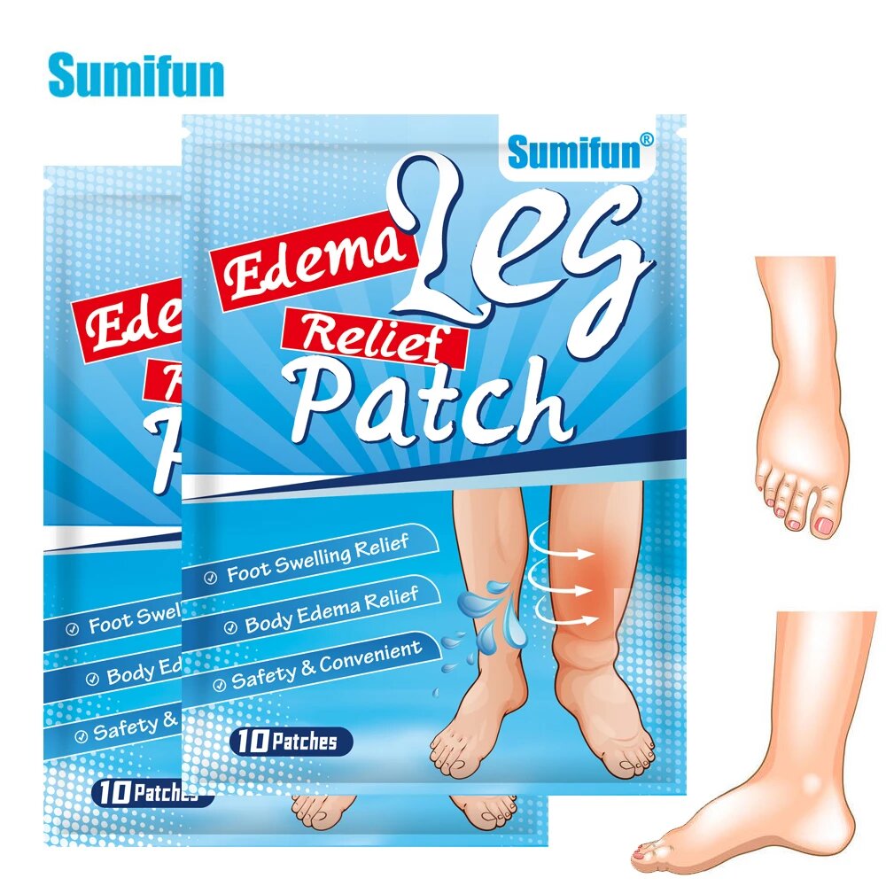Sumifun пластырь против отеков ног 10/50/100 шт. 100Pcs in 10bags