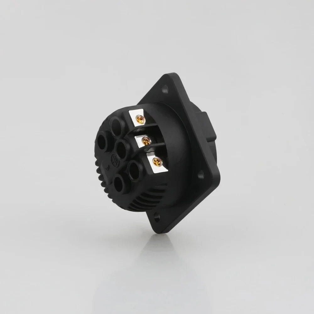 Viborg VE01R 100% чистая медь с родиевым покрытием Розетки Schuko Европейская немецкая настенная панель 250 В 16 А