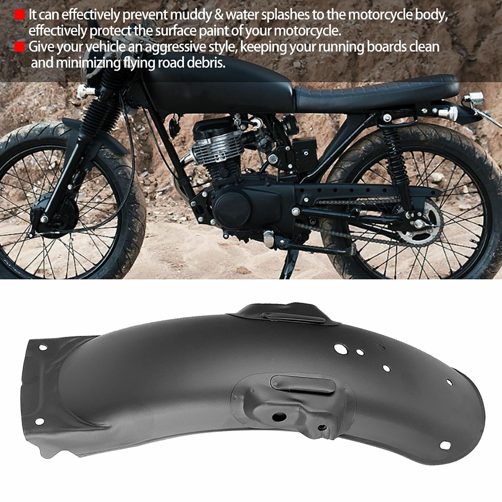 Мотоцикл Модернизация заднего крыла, Honda CG125