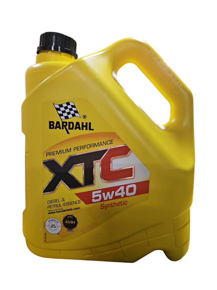 Синтетическое моторное масло Bardahl XTC 5W-40 SN/CF, 4 л