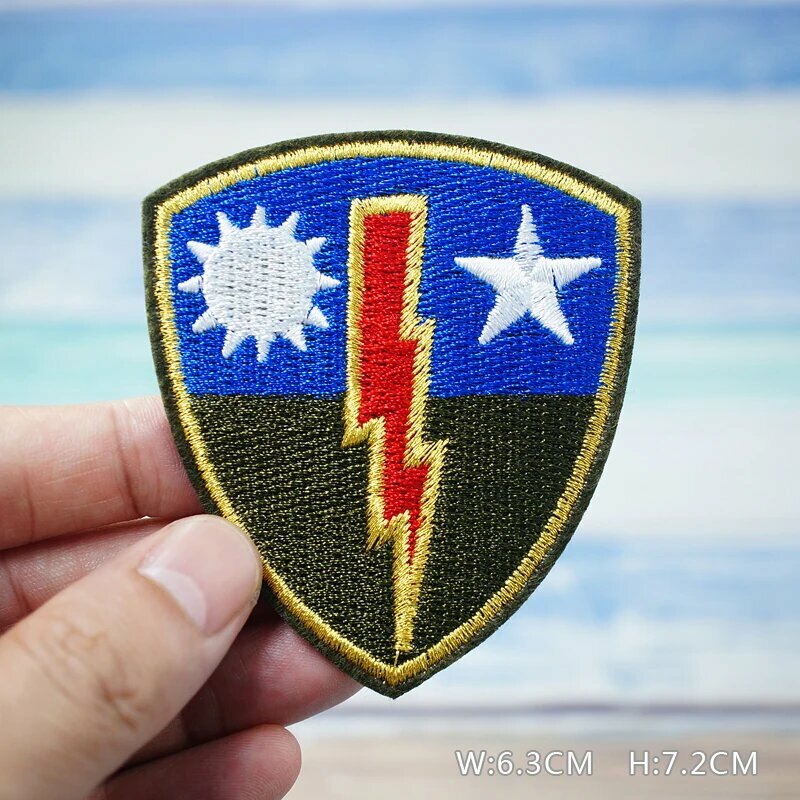 ROUTE91 нашивки с якорем Синий, 8