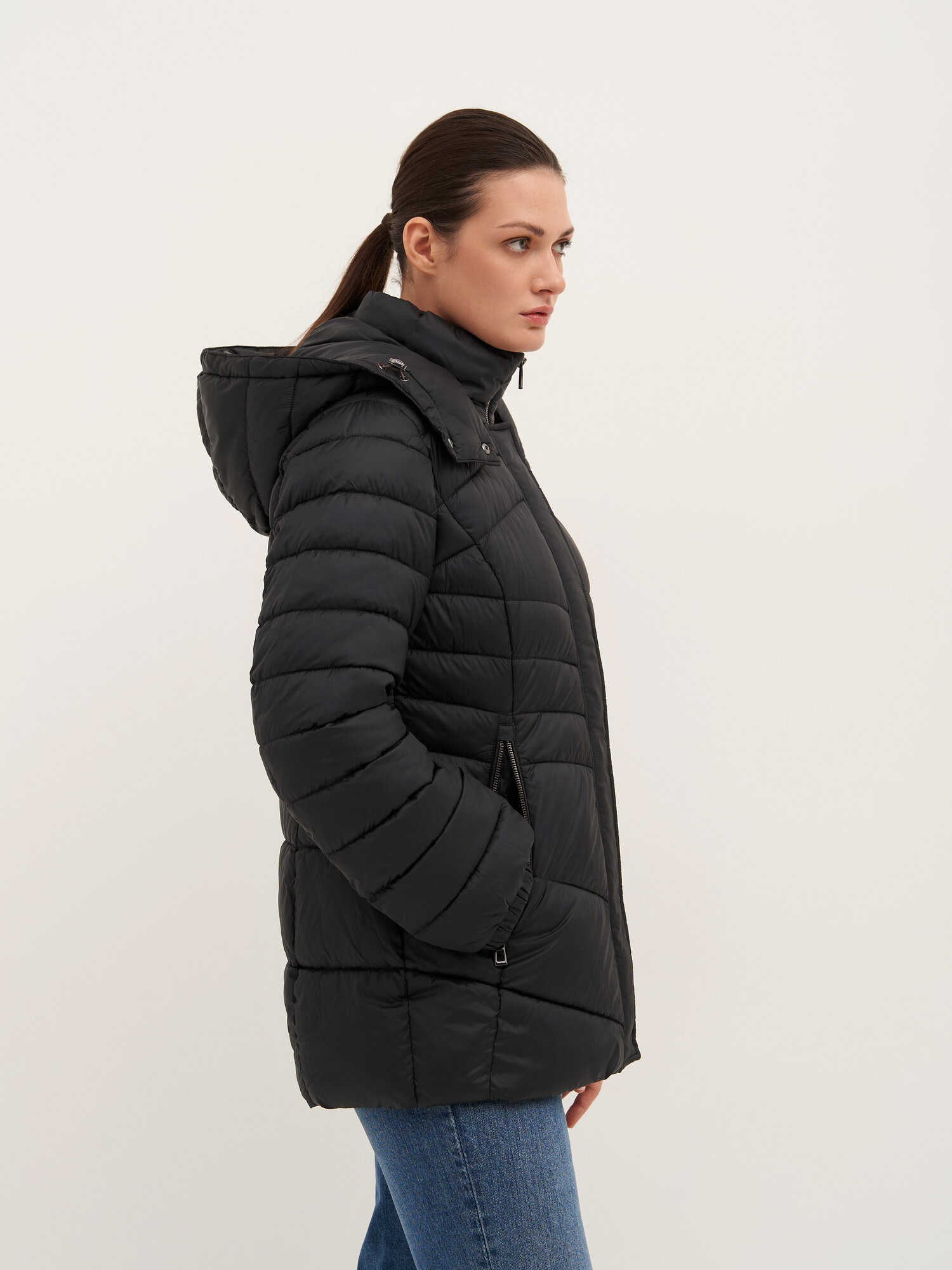 Куртка Gerry Weber Осень-зима 2024, размер 42, черный — фото 1