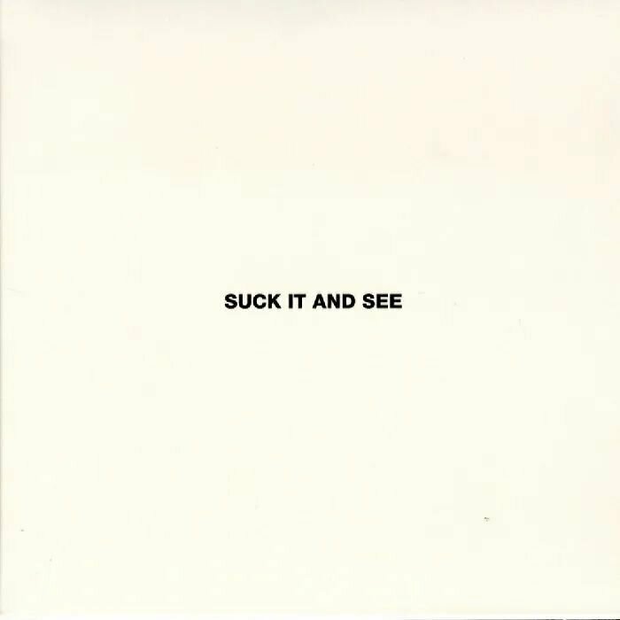 Виниловая пластинка ARCTIC MONKEYS - Suck It And See (1LP), 5034202025818