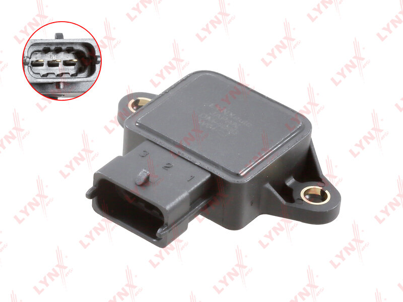 Датчик положения дроссельной заслонки LYNXauto DM-4006. Для HYUNDAI Хендаи Accent(Акцент)(LC) 1.3-1.6 00>/Coupe(GK) 2.0 01>/Elantra(Элантра)(XD) 1.6-2