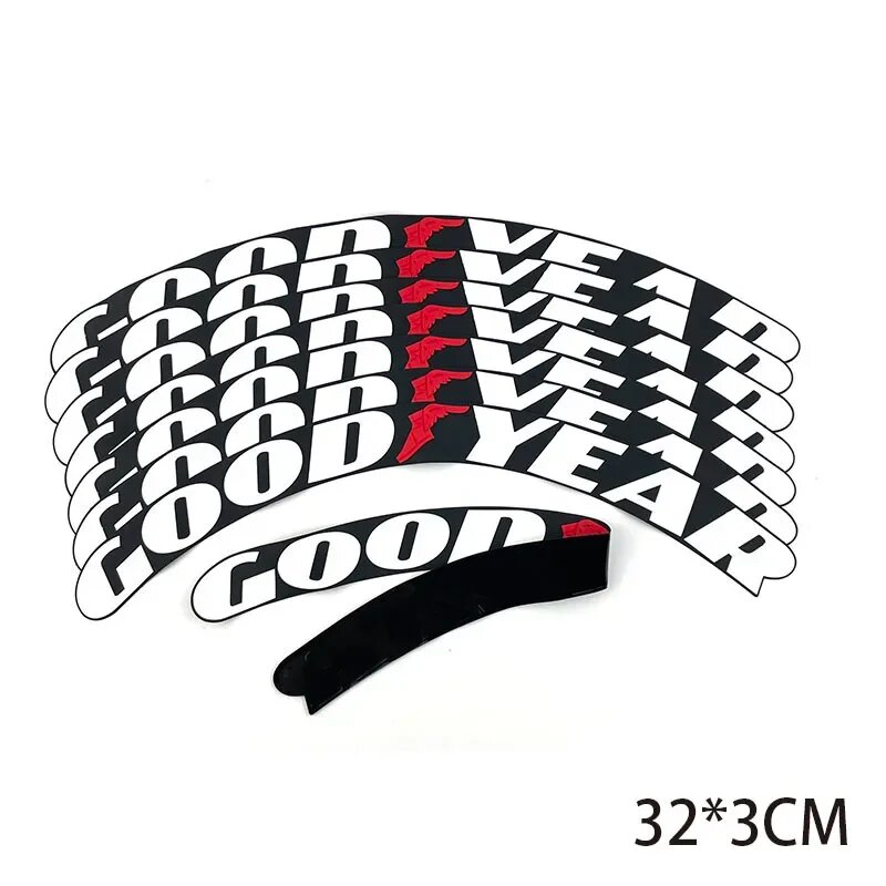 Наклейки в виде надписей на шину, водонепроницаемые 3D наклейки на гоночные колеса, персонализированные наклейки для автомобиля, мотоцикла