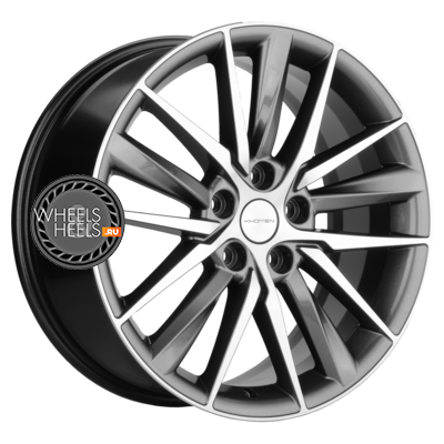 Khomen Wheels KHW1807 (Camry NEW) 18x8 5x114.3 et50 dia60.1 Gray-FP
