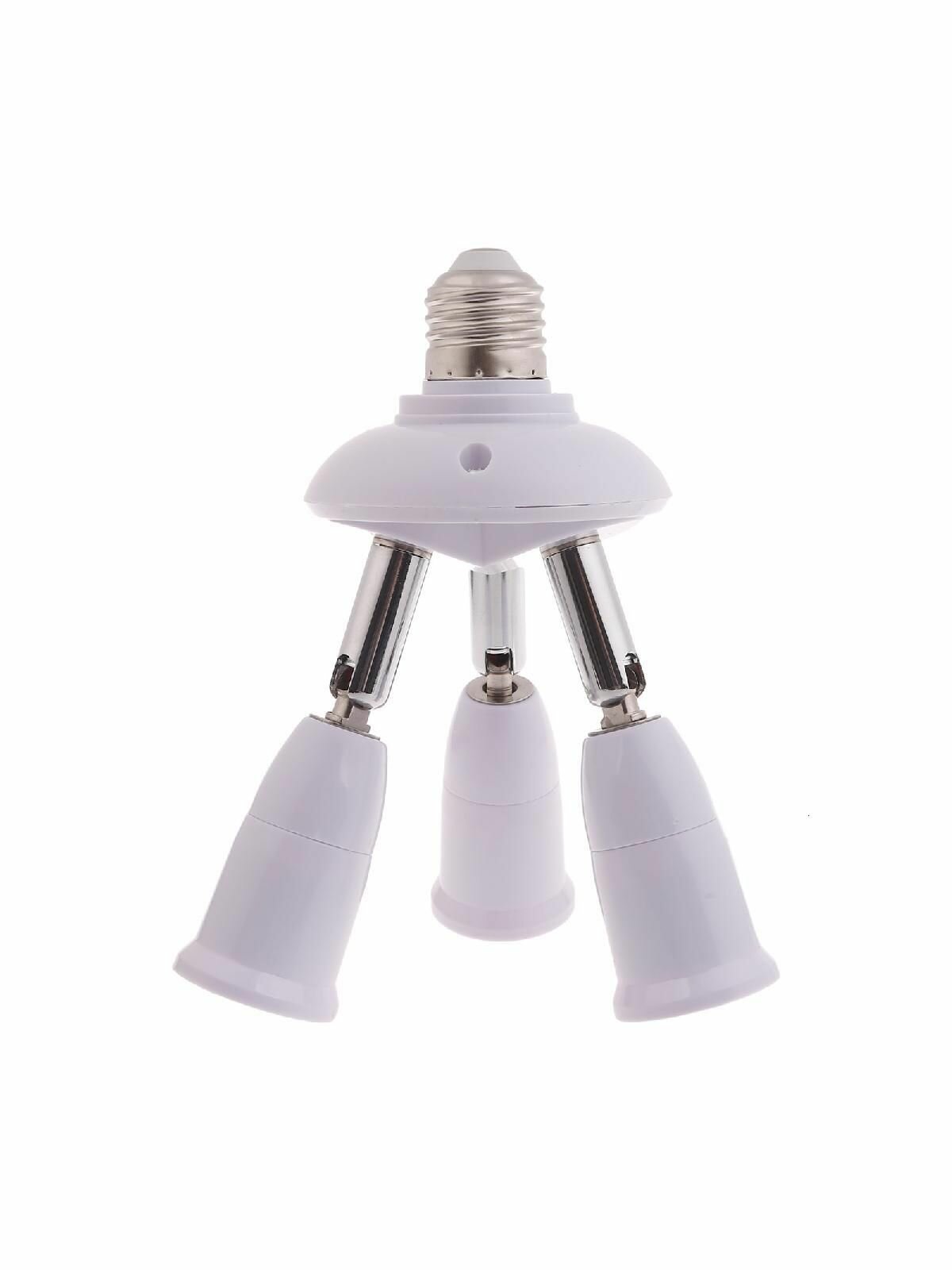 Розетка, Многоглавый патрон лампы E27 без переключателя -один на три