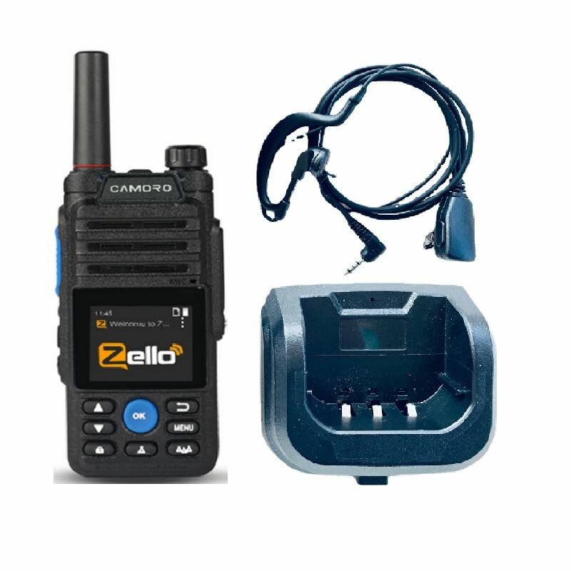 Zello Realptt 4G GPS Мобильный Трансивер Любительская Рация На Базе Android С Wi-Fi Bluetooth -kpa