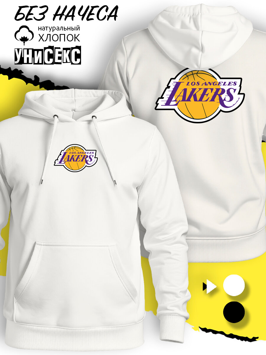 Худи Толстовка свитшот баскетбол Лейкерс
