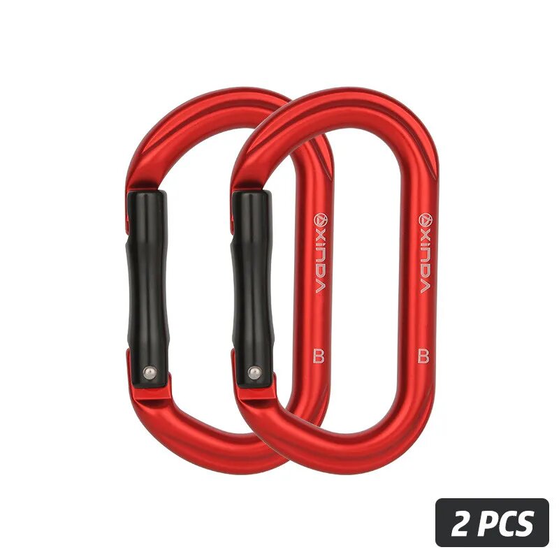 XINDA Профессиональные карабины для скалолазания Красный, O Red 2