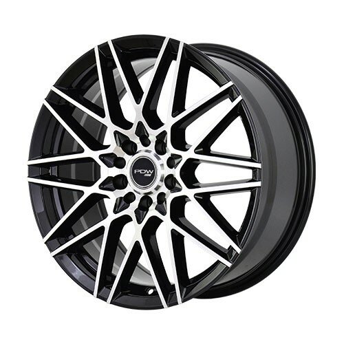 Колесный диск Pdw VELOCE 7x17/4x100 D60.1 ET40 черный глянец С полировкой