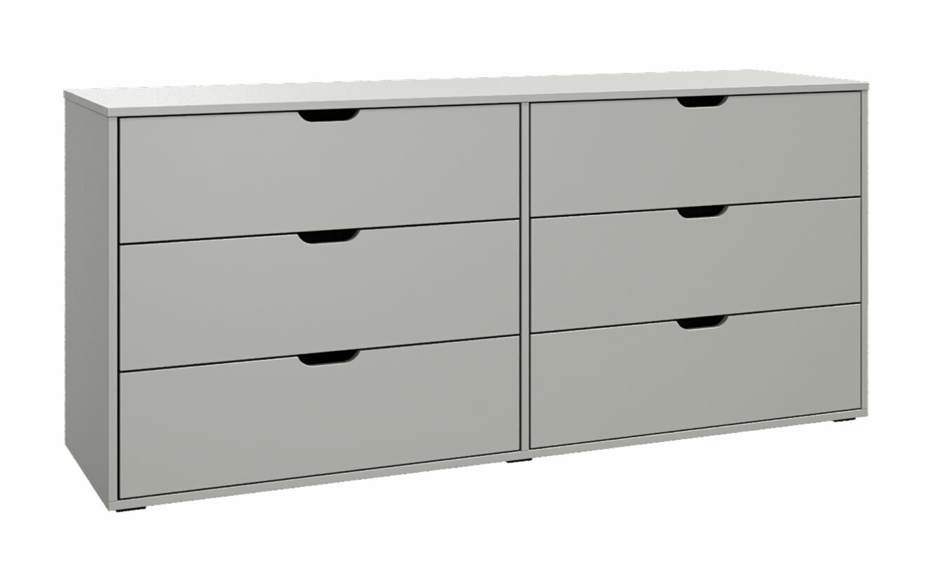 Комод Невада, комод для одежды, серый
