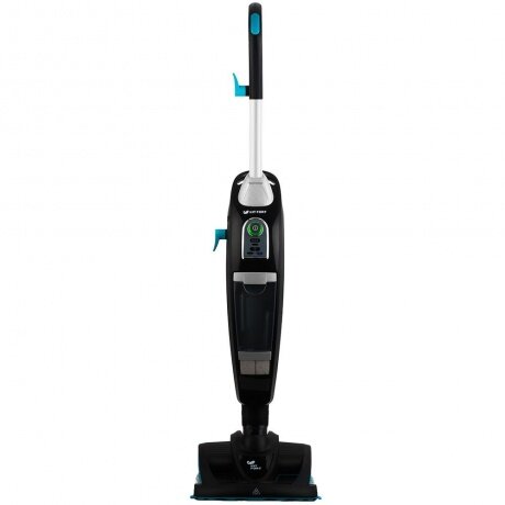 Пылесос вертикальный паровой Kitfort КТ-535-1 черный хорошее состояние