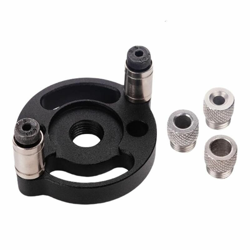 Деревообрабатывающий прямой дырокол-черный круглый набор сверл 6, 8, 10 мм