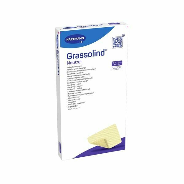 Повязка мазевая Neutral Grassolind/Гразолинд 10х20см 30шт