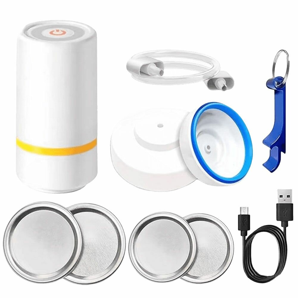 Электрический вакуумный насос для банок Mason, комплект C