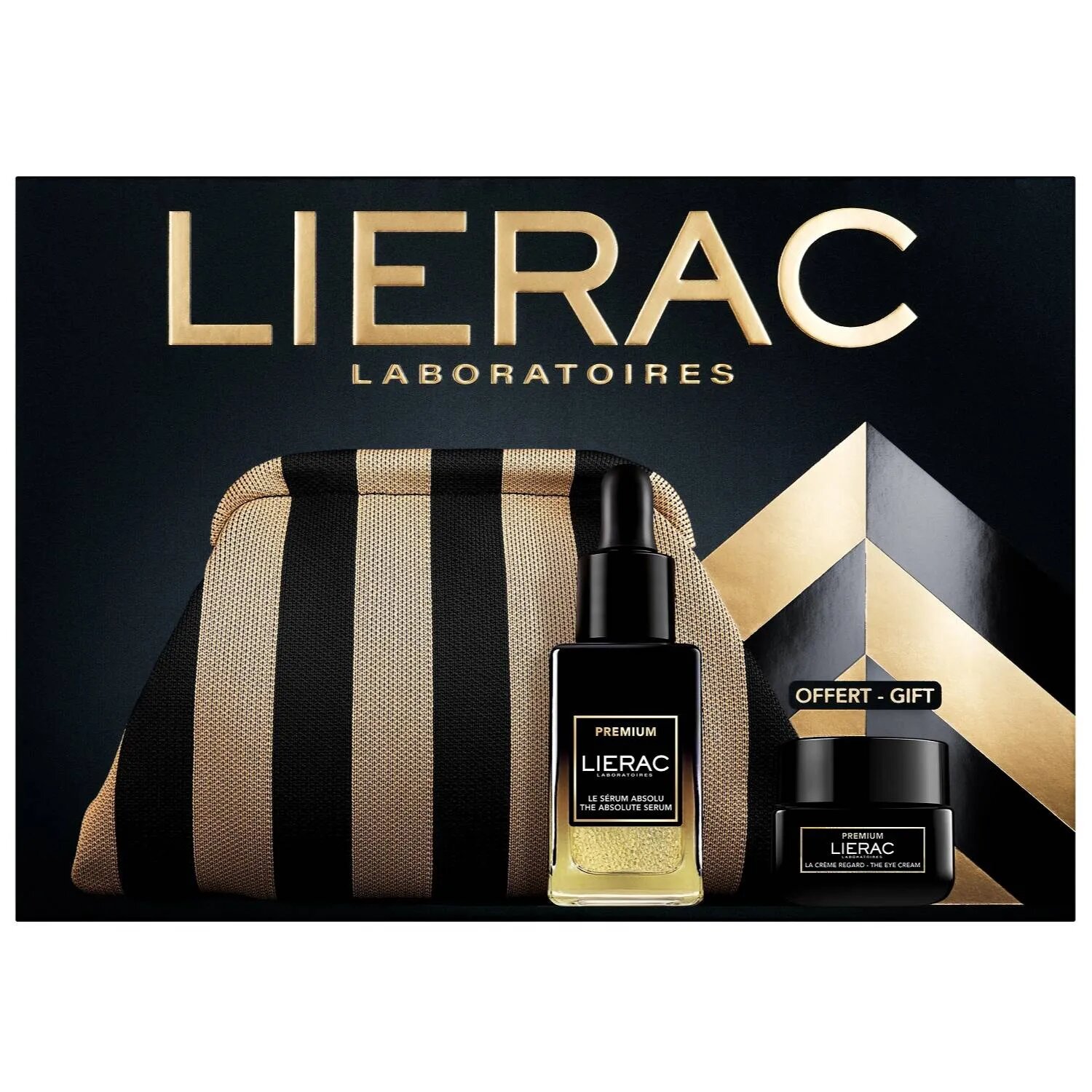 Набор Лиерак Премиум, сыворотка "Абсолют" 30 мл, крем для глаз 20 мл