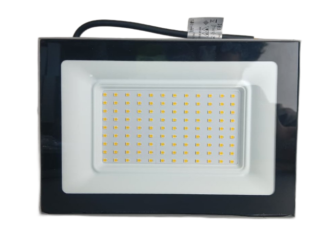 Светодиодный прожектор FL-LED Light-PAD 100W Grey 2700К, белый