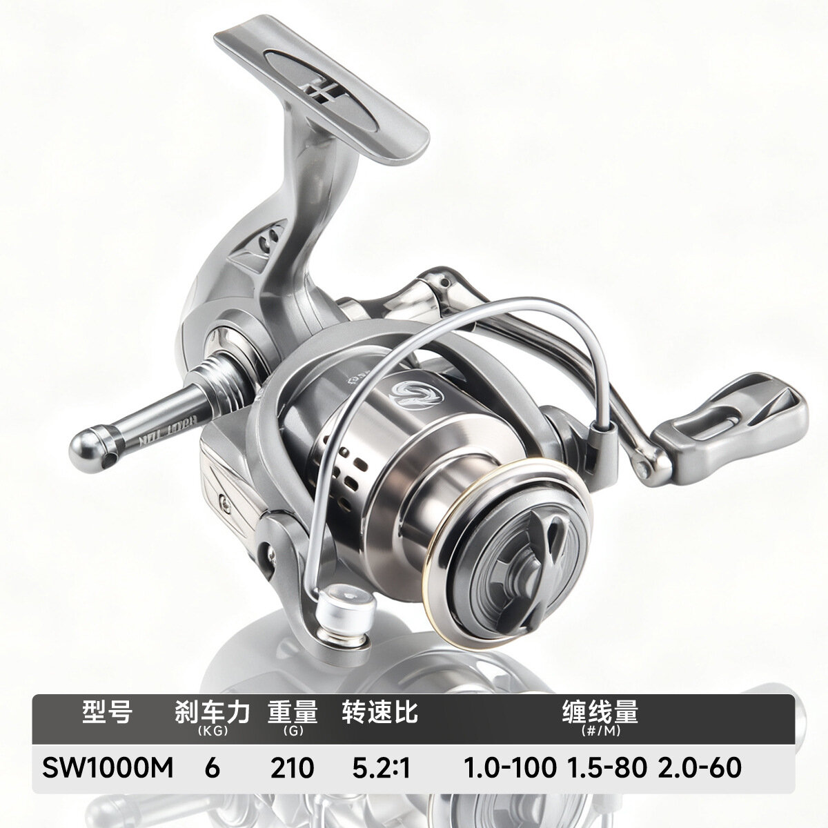 Мини-гольф приманка Haodun, спиннинговая катушка, кастомная катушка Stella с двойным рычагом, длинная кастинговая микро-катушка SW