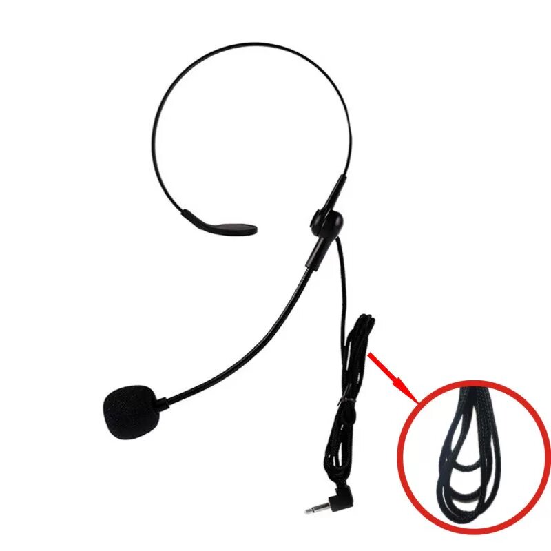 Новый усовершенствованный микрофон на шею, шейный микрофон, подходящий для усилителей, для гидов Little Bee, для
