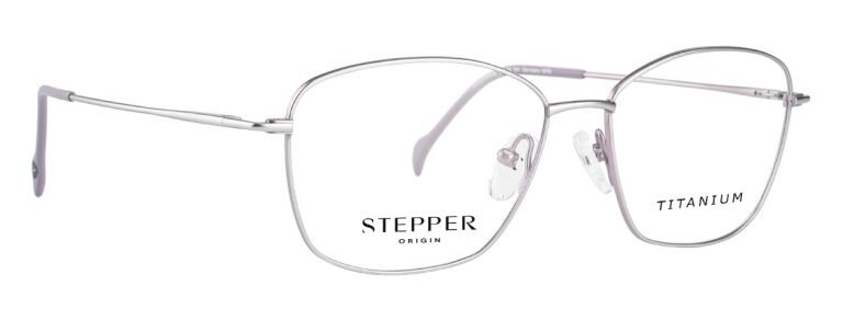 Оправа STEPPER SI-50302 F028, для оптических линз, титановая, сиреневая , ободковая