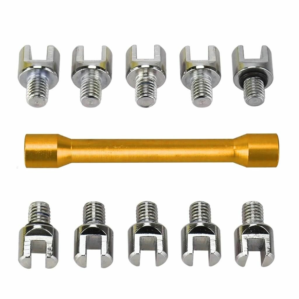 Ключ для спиц мотоцикла 5.0-6.8мм, Золото