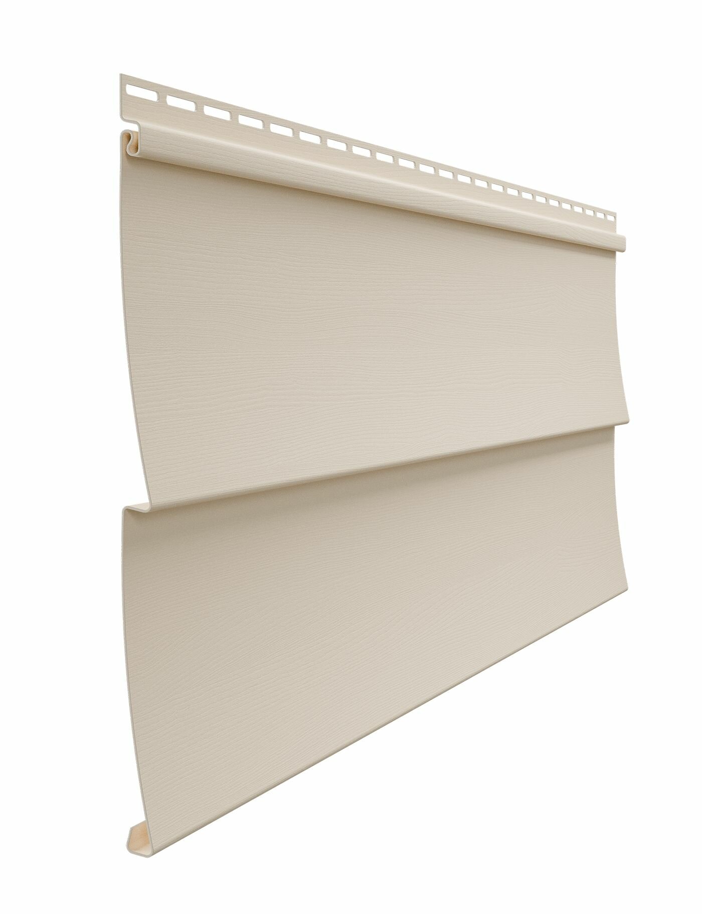 Сайдинг Docke STANDARD / Деке стандарт / D5C, горизонтальный, влагоустойчивый, цвет сливки