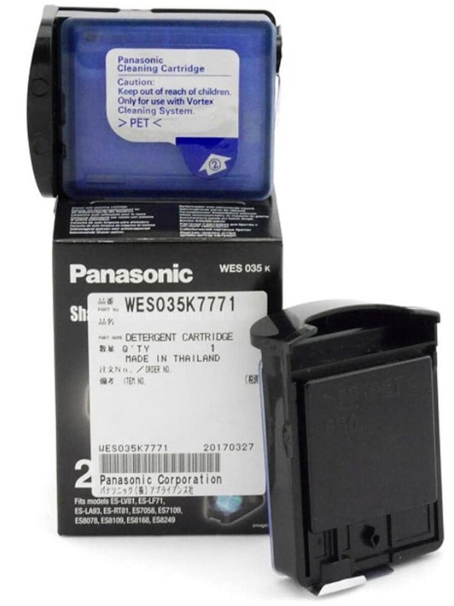 Panasonic WES035K (WES035K, WES035K7771) касеты для чистки бритв ES7058, ES7109, ES8078, ES8109
