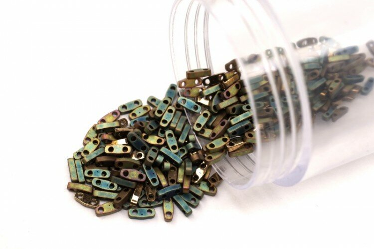 Бисер японский MIYUKI Quarter TILA MIX204 микс Enchanted forest, 5 грамм