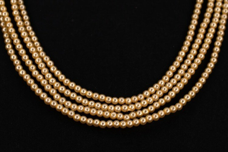 Жемчуг Preciosa, цвет 70514 матовый молочный, 2мм, 10шт