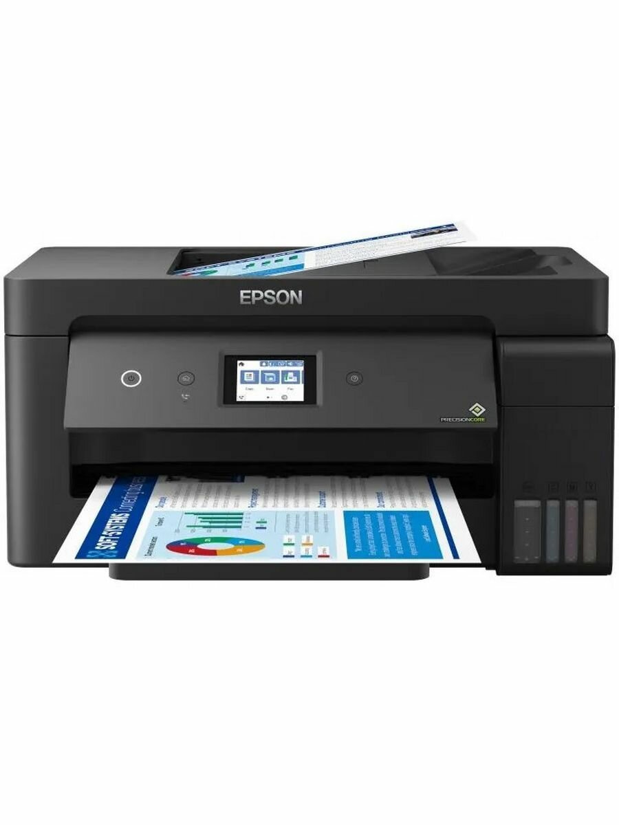 Epson МФУ Струйное МФУ струйное Epson L14150, черный