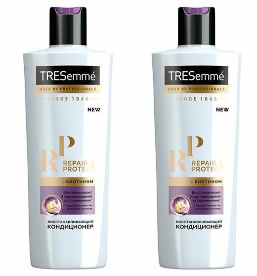 Тресемме Кондиционер для волос Восстанавливающий, биотин, 400 мл, 2 уп