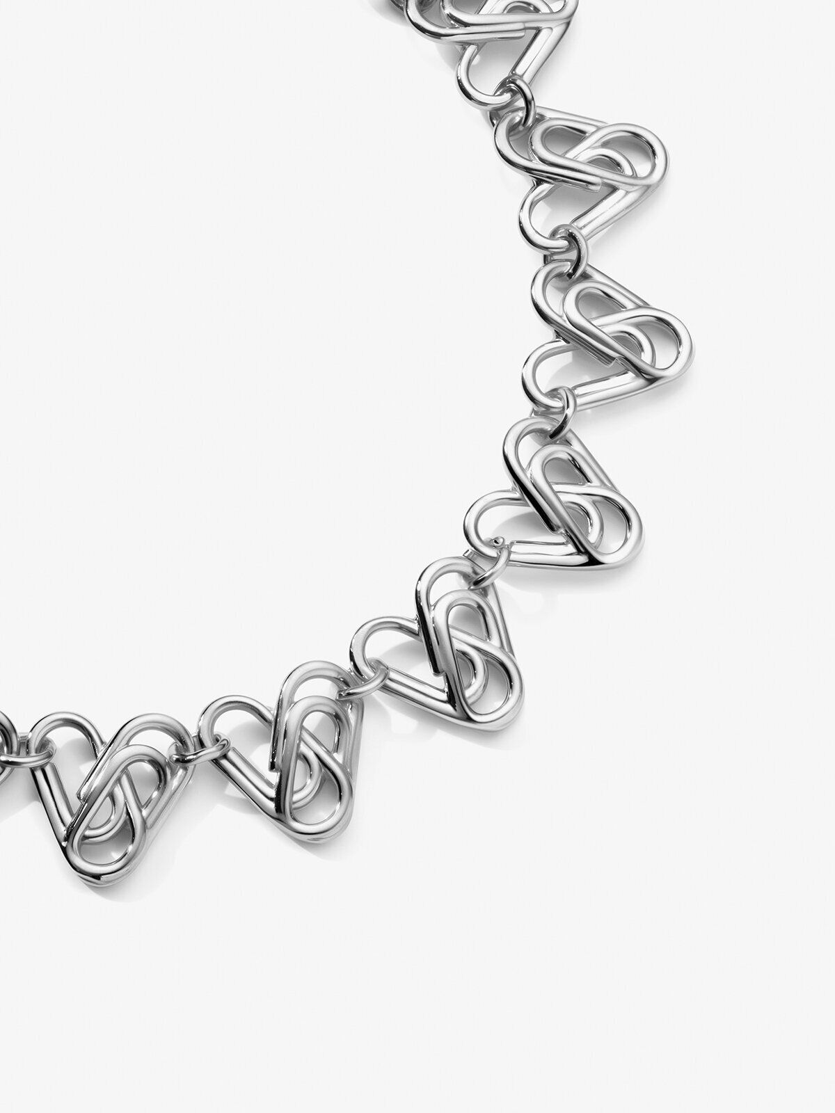 Браслет-цепочка, серебро, 925 проба, родирование