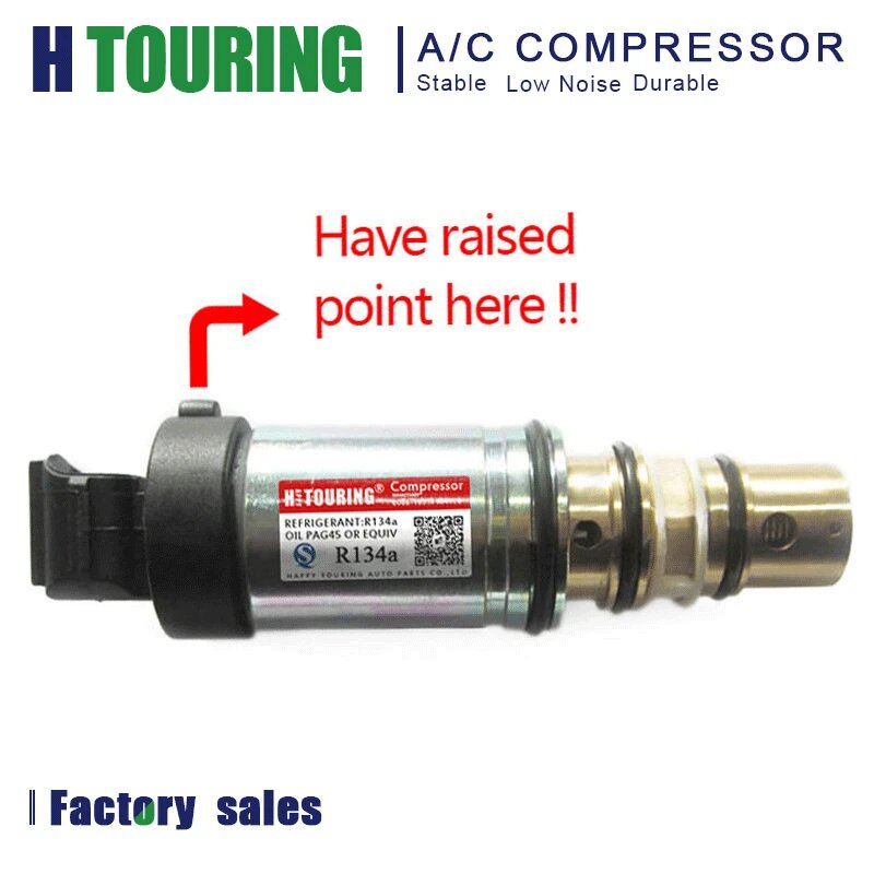 Компрессор кондиционера CVC14 CVC16, электронный электромагнитный регулирующий клапан для Hyundai IX35 Tucson Jaguar XF XJ Volvo S40 XC90