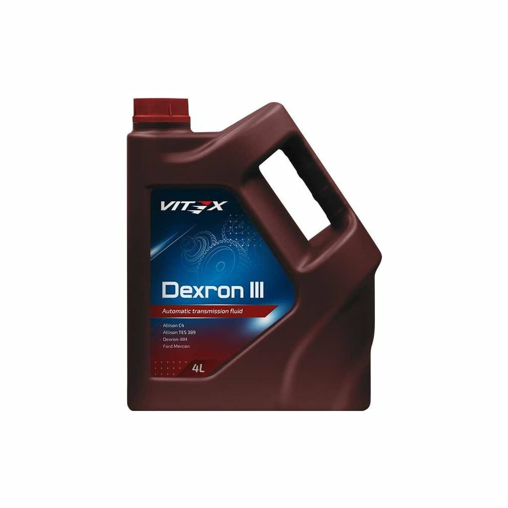 Масло для автоматических трансмиссий VITEX Dexron 3 синтетическая формула универсальная совместимость
