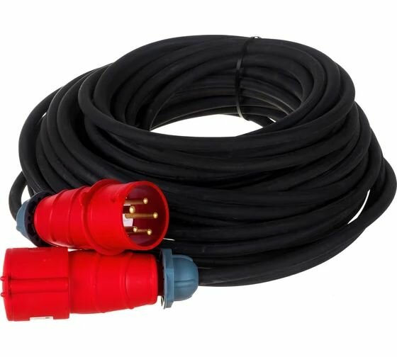 Удлинитель силовой уличный промышленный Gigant КГ 5x4 30м 80082