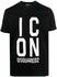 Футболка Icon logo-print T-shirt