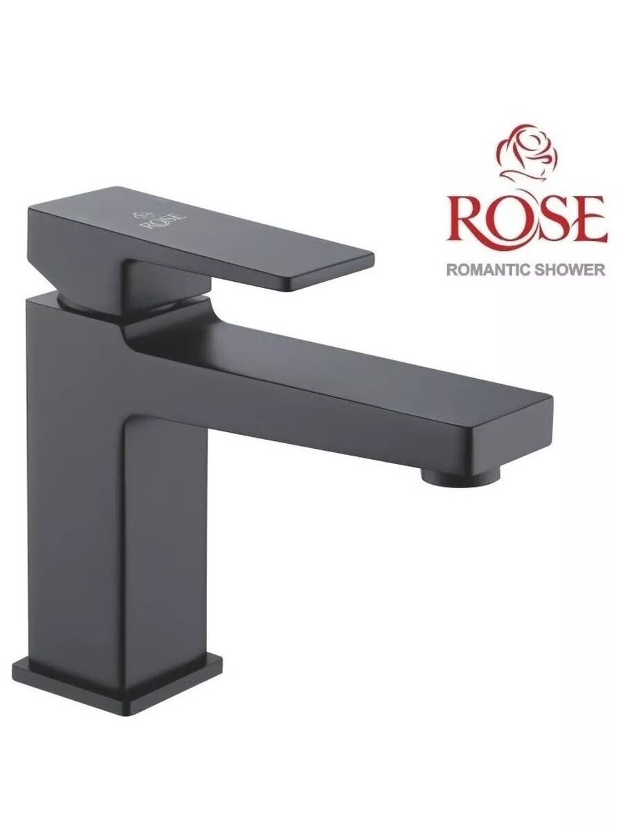 Смеситель для раковины умывальника в ванной R2801H черный