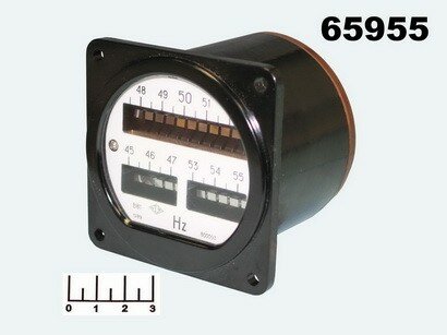 Измерительная головка частотомер 45-55Гц 220V 80*80мм В81
