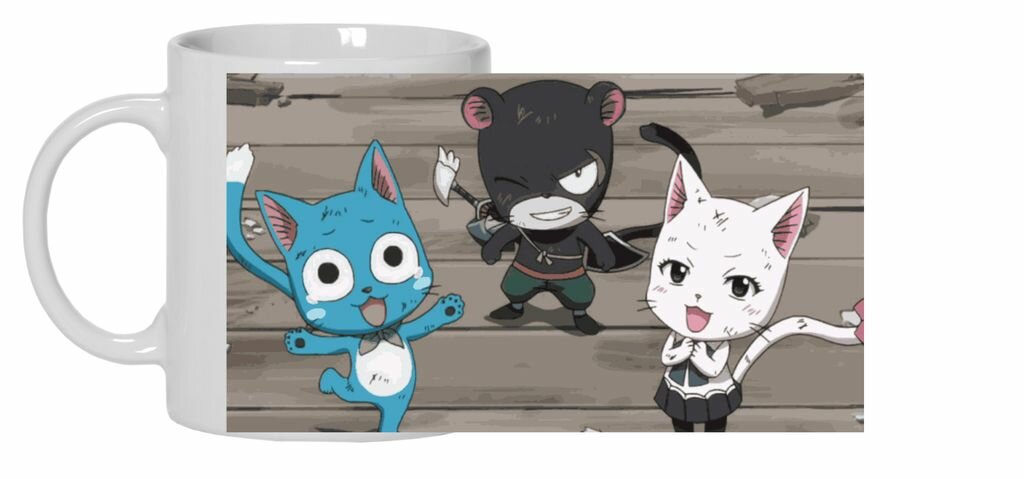 Кружка Хвост Феи, Fairy Tail №24, Кружка-Хамелеон