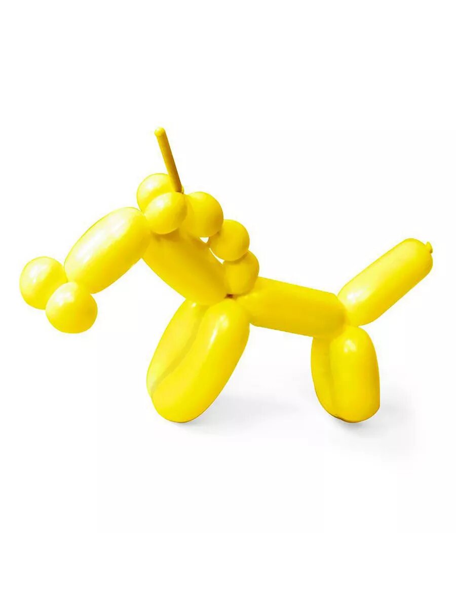 ШДМ Желтый, Пастель / Yellow, латексный шар (260" ) 100 шт. / DECOBAL, Вьетнам
