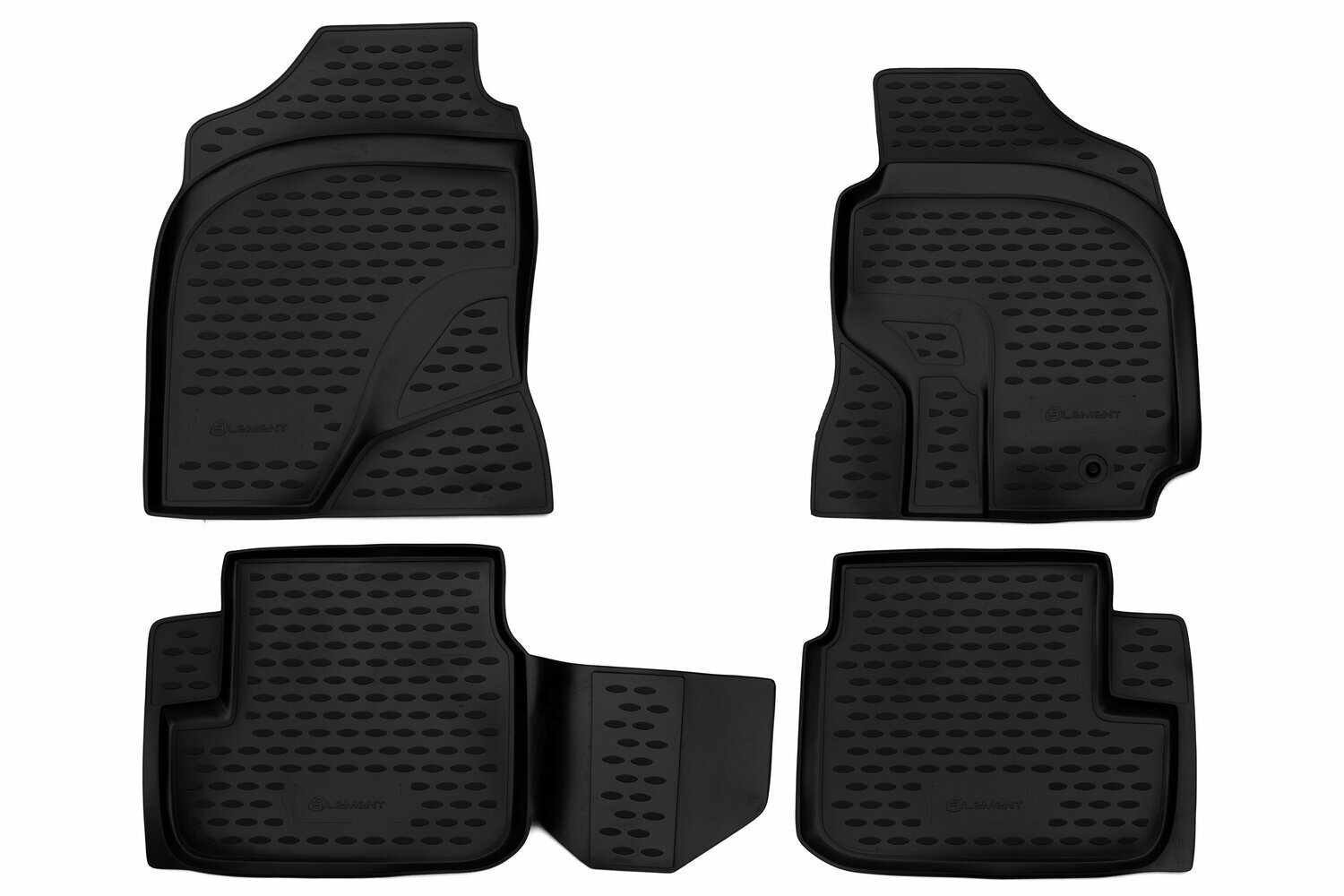 Коврики в салон TOYOTA RAV4 ACA21W JDM, 05/2000 10/2005, правый руль, 4 шт. (полиуретан) Element. NLC.48.42.210K