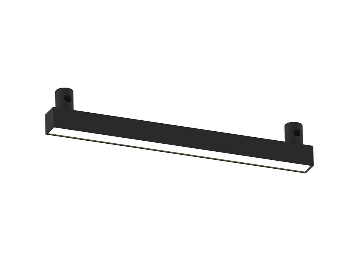 Donolux LED, TOKYO , 15W, L454, W35, H74мм, 310Lm, DC24V, Ra90, 120°, 3000К, IP20, черный, светильник для Magnet Modular System «CODE 1.2»