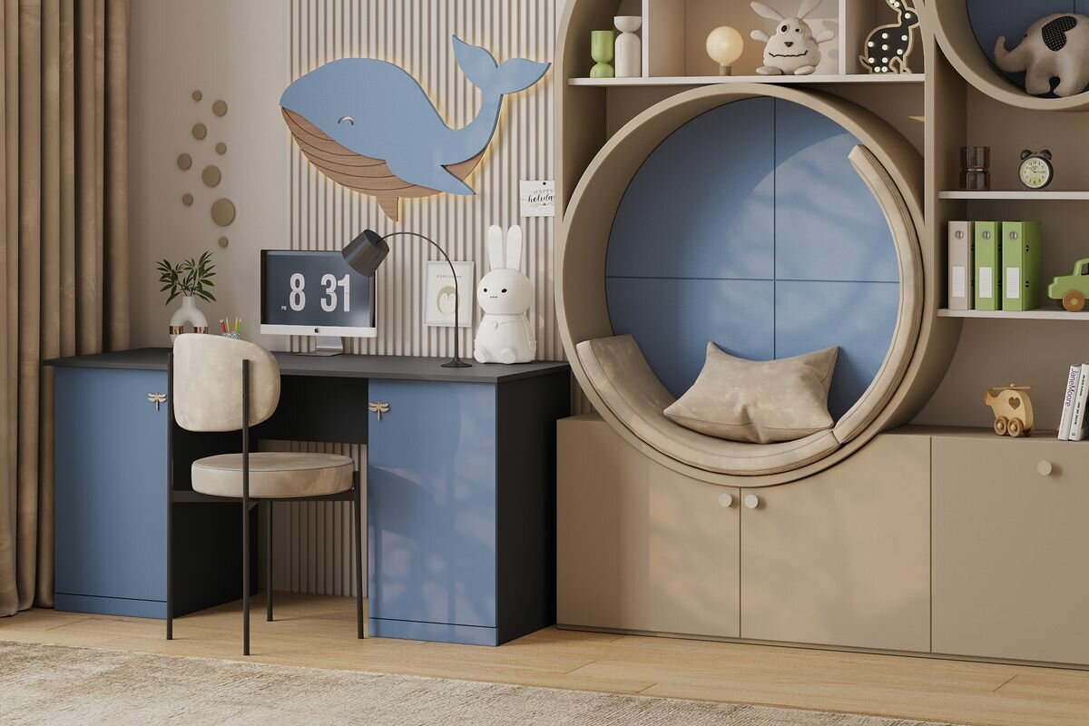 Письменный стол Стрекоза-4 Космея 150*75*60
