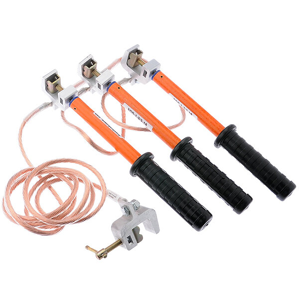 Заземление ЗПП-1 3/3-16 переносное для распределительных устройств до 1кВ Электроприбор Краснодар