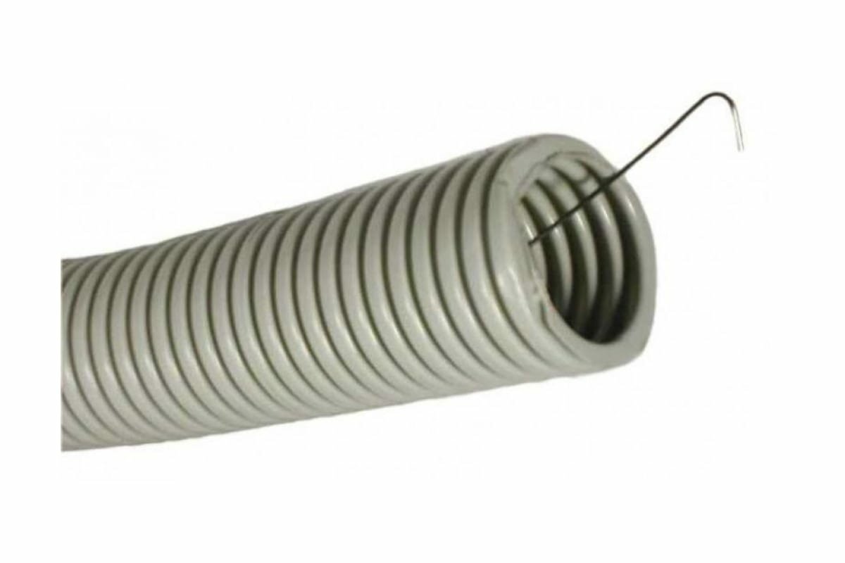 Труба ПВХ гофро с зонд. d32мм (50м) Т-Пласт 55.01.002.0004