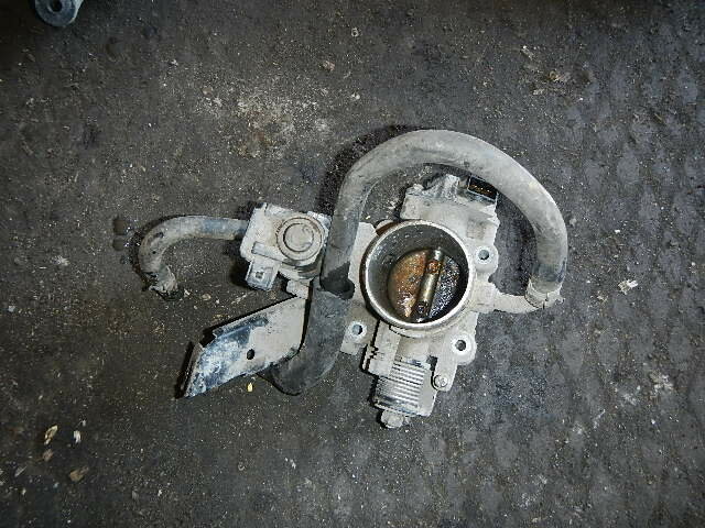 Б/У Заслонка дроссельная механическая, KIA (Киа)-SPECTRA (01-) KIA SPECTRA (01-) с разбора целая 118183 Hyundai-KIA арт. ...